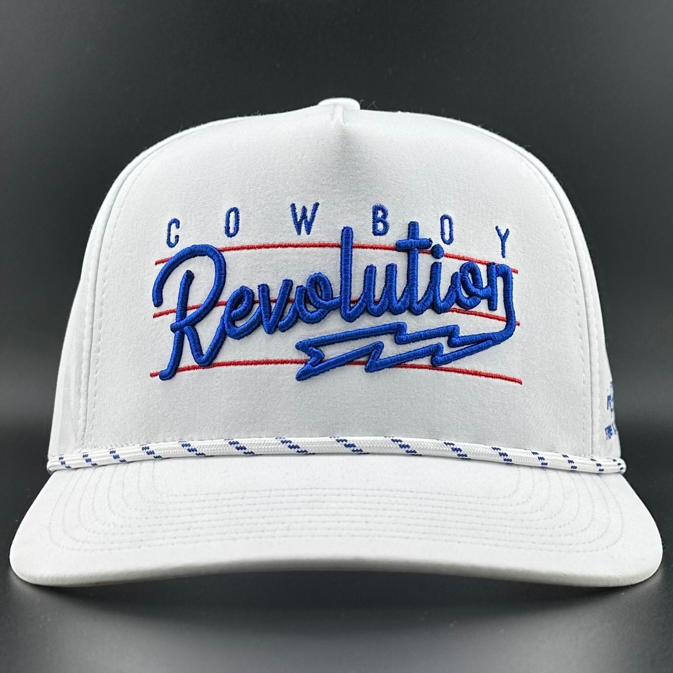 "Cowboy Revolution 'Lightning' White Performance Hat: Stylish ...