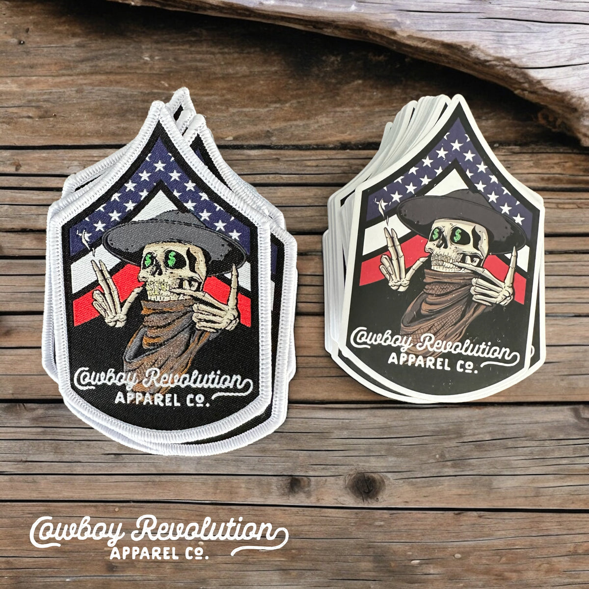Cowboy Revolution Stickers and Accessories: Expressive Patriotism in ...